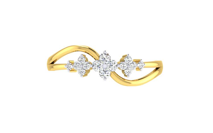 Rohini Diamond Ring | Gems For Everyone